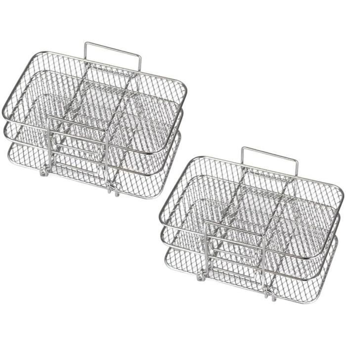 2 Pièces Support De Friteuse À Air Pour Friteuse À Air Multicouche Double Panier Pièces De ...