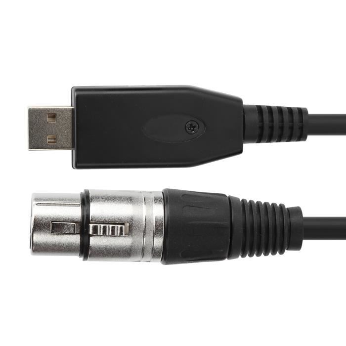 AUN Cble Micro USB vers XLR pour Microphone - Cdiscount TV Son Photo