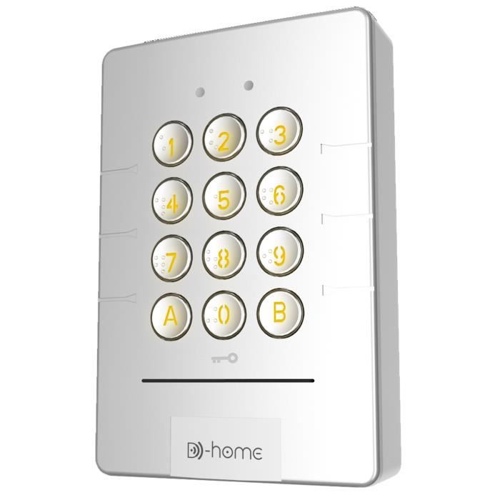 Clavier à Codes D-Home 12 touches - Montage en Saillie - Sécurisez ...