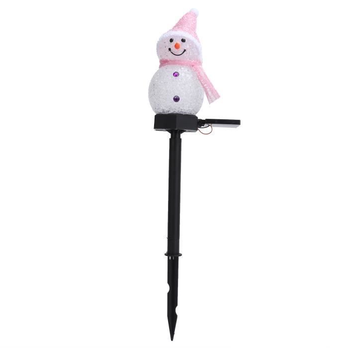 Duokon Lampe de jardin paysage Lampe LED Bonhomme de Neige Lumière ... Duokon Lampe de jardin paysage Lampe LED Bonhomme de Neige Lumière ...