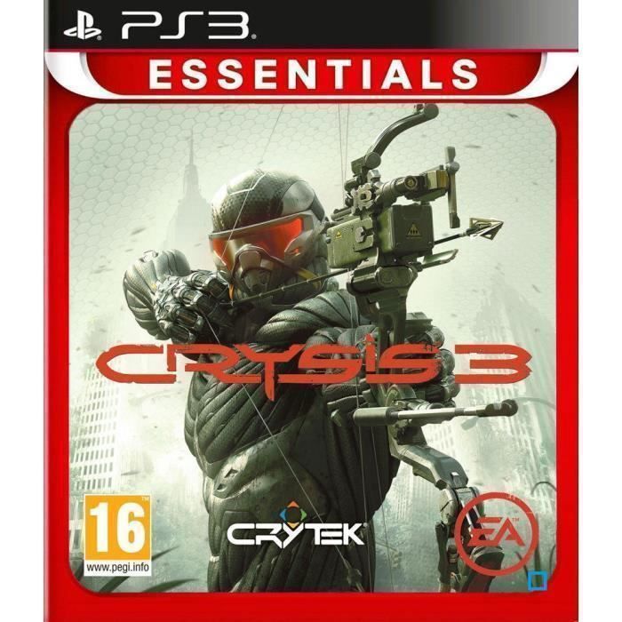 Jeu PS3 - Crysis 3 - Action - Édition Essentials - EA Electronic Arts ...