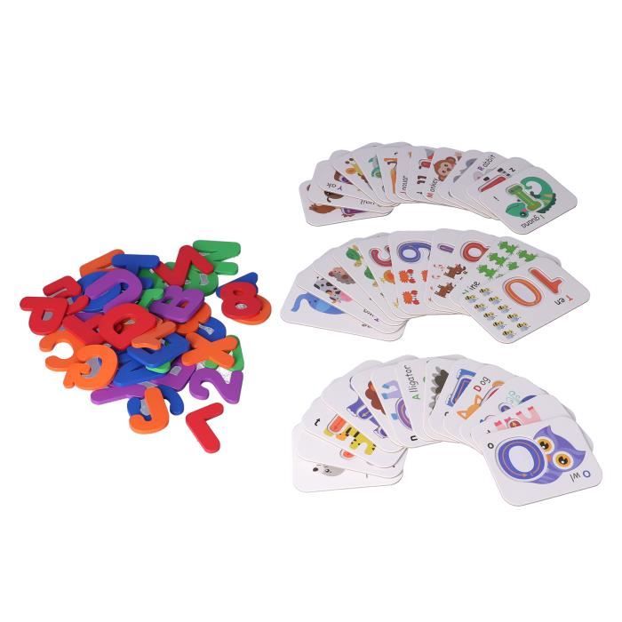 Fdit Ensemble de cartes flash alphabet Ensemble de cartes Flash ...