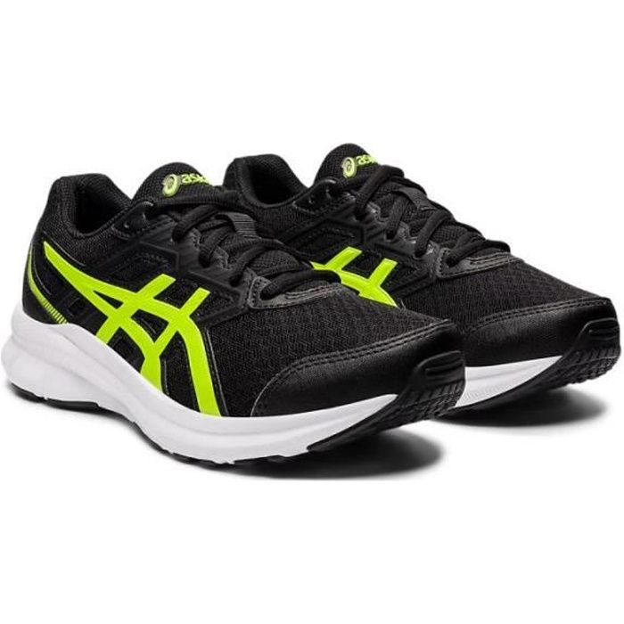 Basket Cadet Asics JOLT3 GS - Noir, Vert, Blanc - Running - Tige en ...