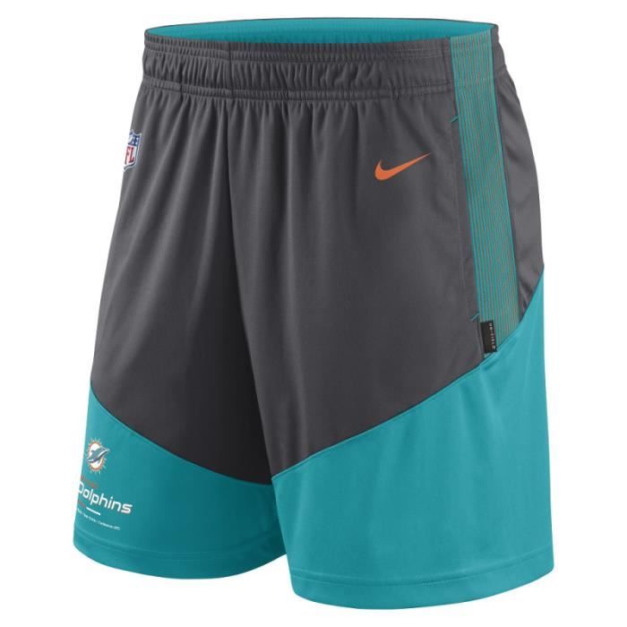 Short Dri-Fit Miami Dolphins Knit - anthracite/turbo green - XL ...