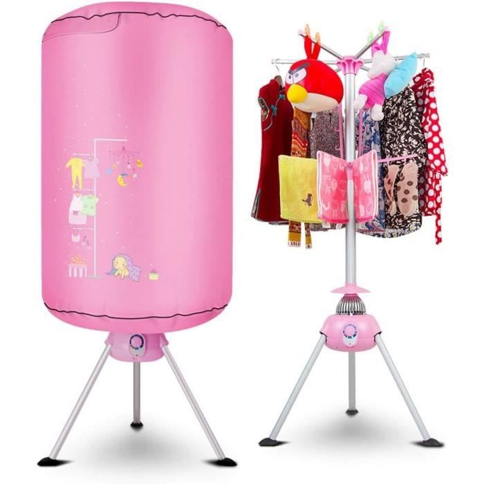 Sèche-Linge Domestique 1000W Pliable Petit Séchoir À Tambour Sèche ...