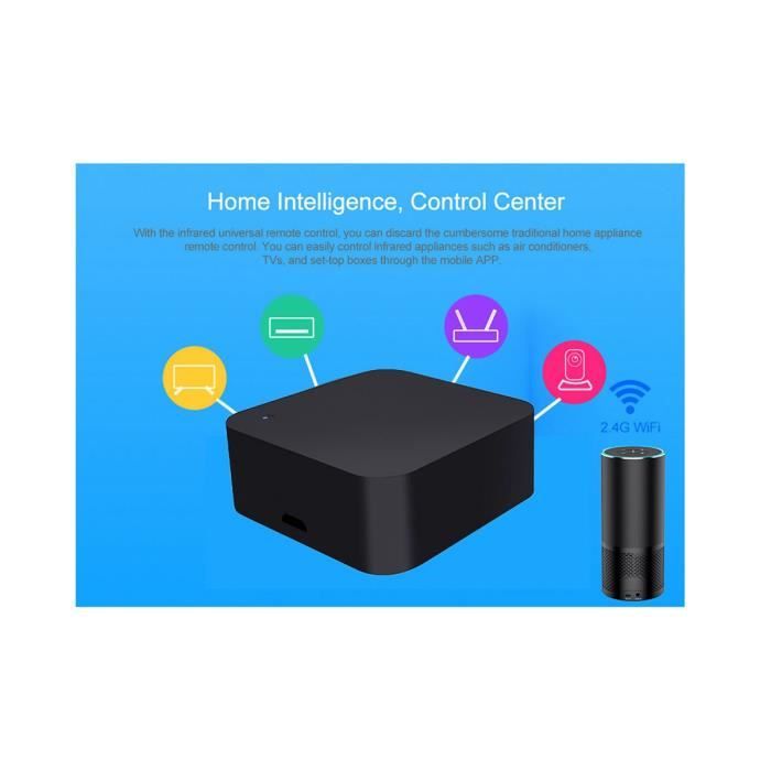Tuya Zigbee Smart Ir Télécommande Infrarouge Universelle Pour Pour Ac