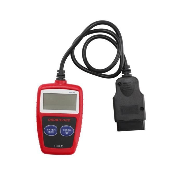 Scanner de Code MS309 CAN BUS OBD2 Lecteur de Code de Voiture EOBD OBD ...