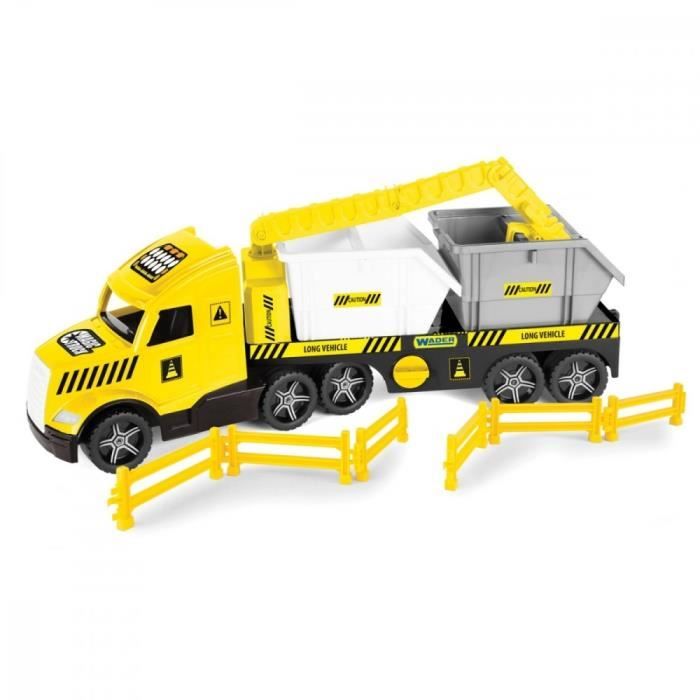 WADER MAGIC TRUCK 36470 SYSTÈME DE MISE BAS AVEC CONTENEURS DE CONSTRU ...