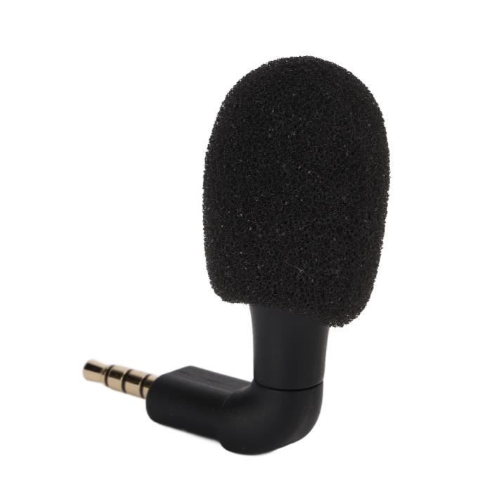 LIG Mini micro au-dio Mini microphone omnidirectionnel jack 3,5 mm ...