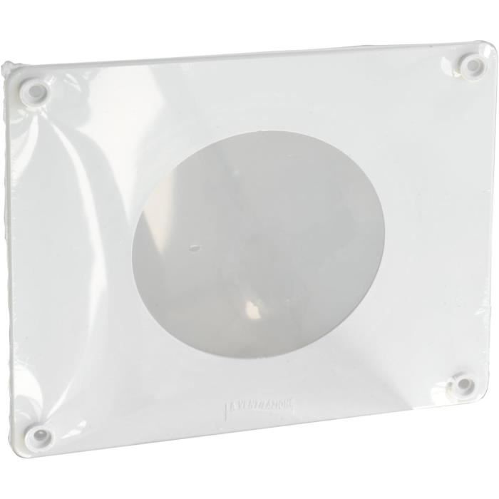 La Ventilation Cf1916100B Cache-Trou En Abs Pour Tuyaux Ronds Diamètre ...