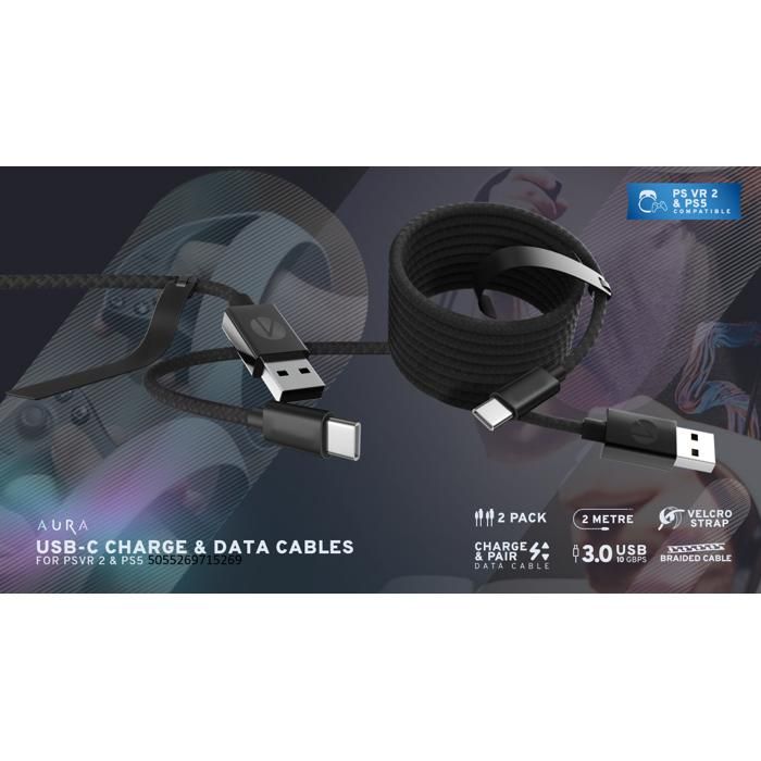 Cable Usb-c | Stealth | Charge And & Data Cables | Compatibles Psvr2 ...