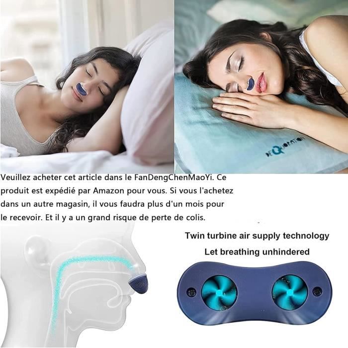 Dispositif anti-ronflement électrique, dispositif de sommeil lavable en ...