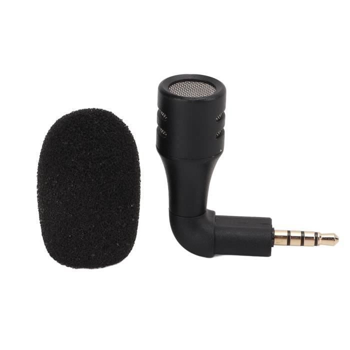 LIG Mini micro au-dio Mini microphone omnidirectionnel jack 3,5 mm ...