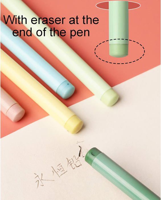 Crayon Sans Encre Avec Gomme,5 Pack Crayon Éternel,Stylo Sans Encre-5 ...