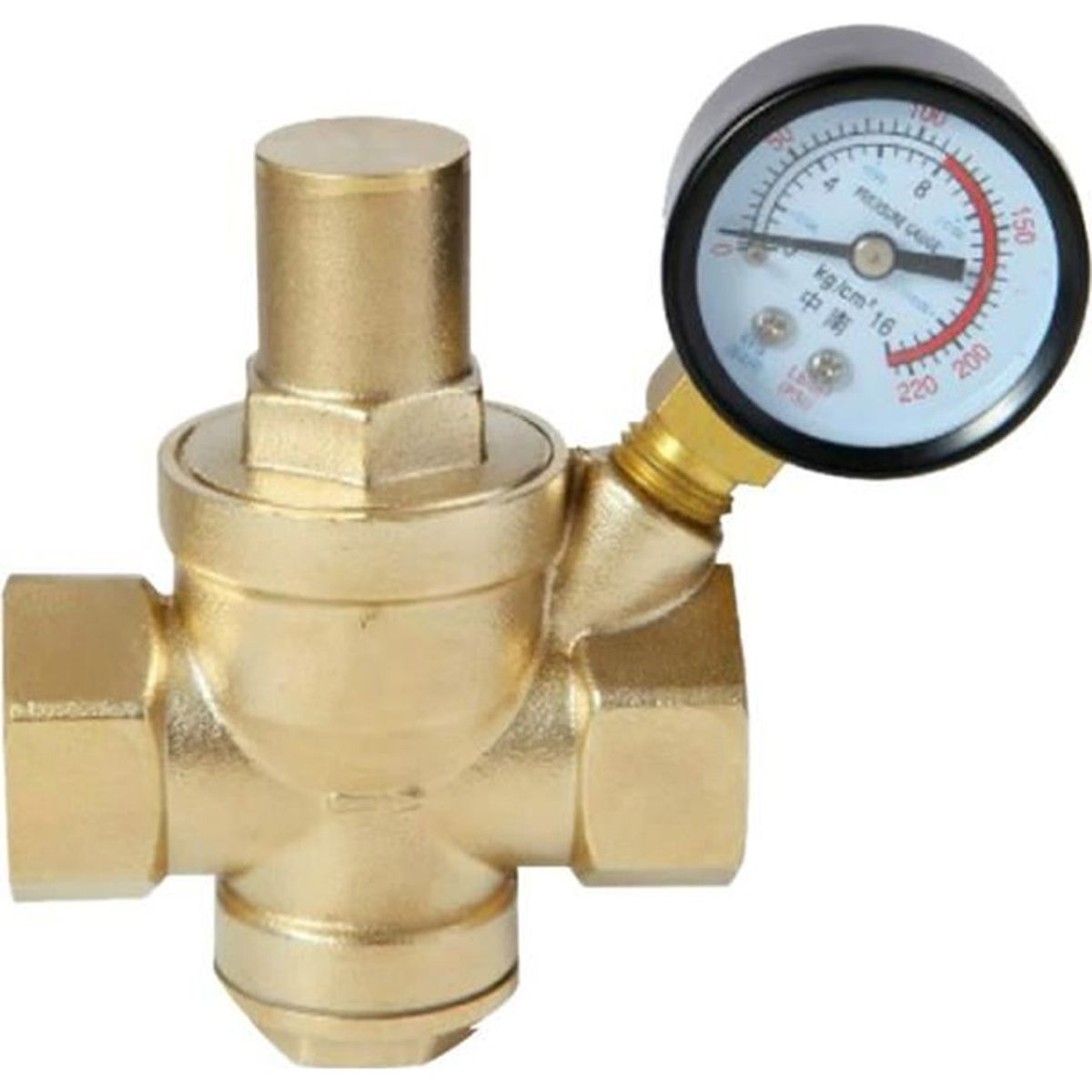 Reducteur de pression d'eau avec manomètre 3/4 vanne detendeur limiteur ... Reducteur de pression d'eau avec manomètre 3/4 vanne detendeur limiteur ...