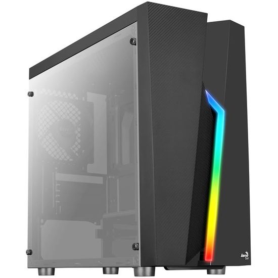 Boitier Mini Tour Micro ATX AeroCool Bolt Mini Tempered Glass RGB avec ...