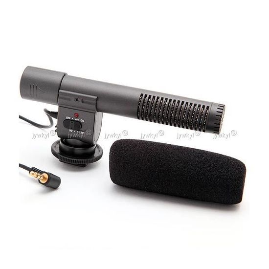 Microphone Micro Stéréo Directionnel pour Appareil Photo Reflex ...