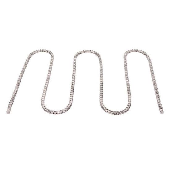 PAL chaîne de strass Strass Griffe Chaîne 3.28ft Longueur 4mm DIY ...