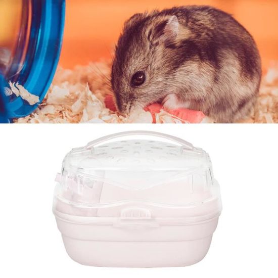 Box de transport pour rongeurs - hamster (Rose) abilityshop - Cdiscount