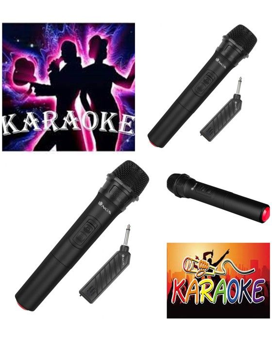 SONO Micro-main sans fil avec Connecteur 6.35mm VHF - PA SONO DJ LED ...