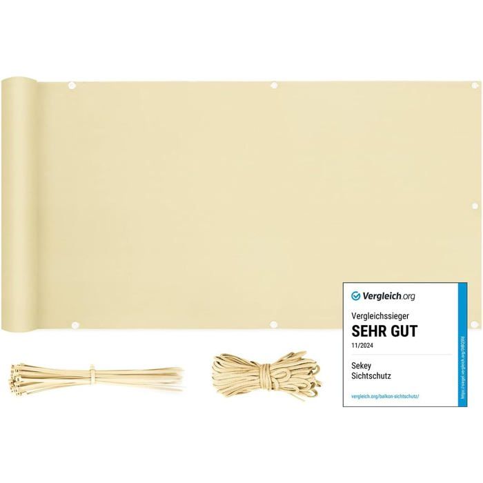 Privacy Screen for Balcony Privacy Cover Polyster Wind Protection ...