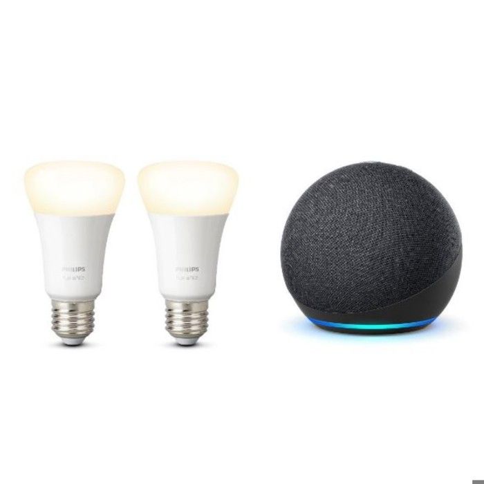PACK PHILIPS AMAZON 21 - Blanc Pack 2 ampoules + Echo Dot 4 - Cdiscount ...