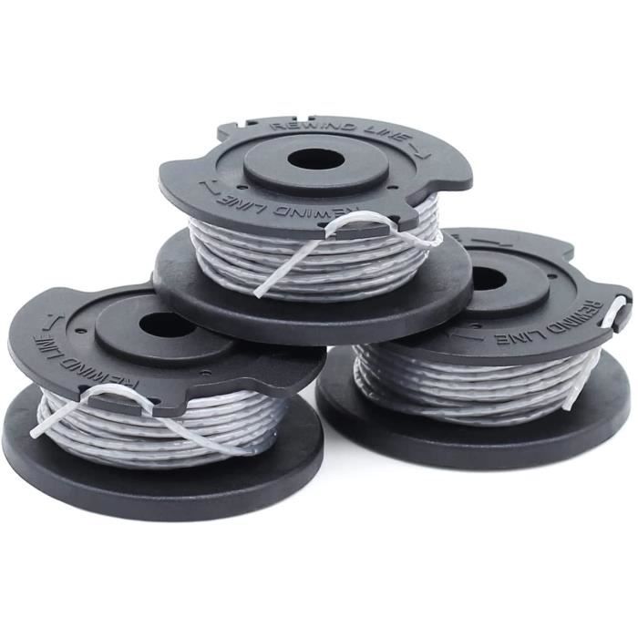 Lot de 3 bobines de rechange Autofeed pour coupe-bordure sans fil F016800569 pour coupe-bordure ...