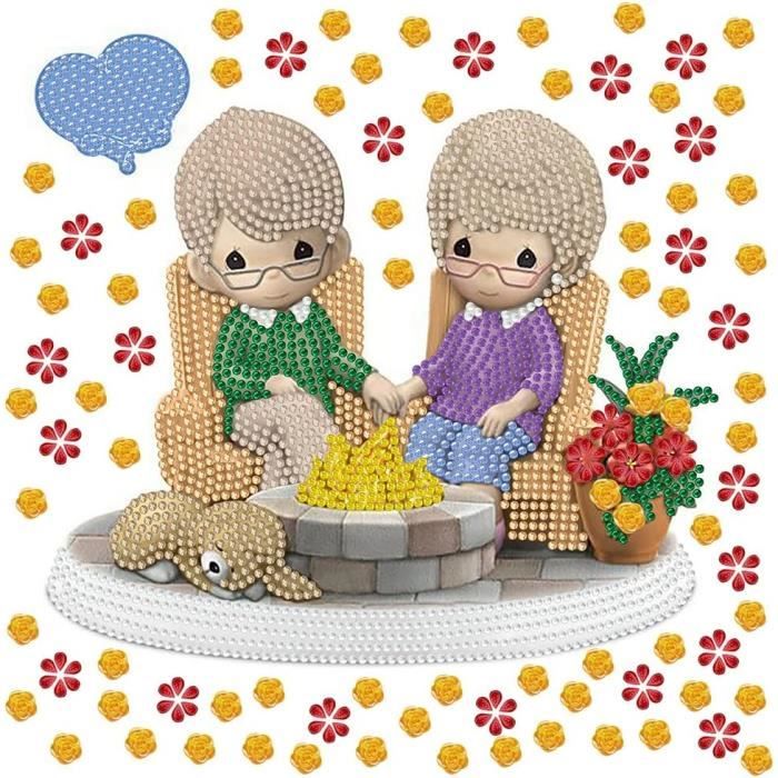 Diy Diamond Painting Famille Partiel Strass Diamond Painting Diamant ...