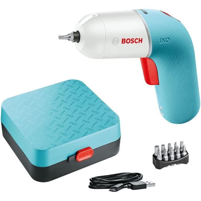 Visseuse sans fil - IXO (6ème génération, blanc - bleu glacier ...