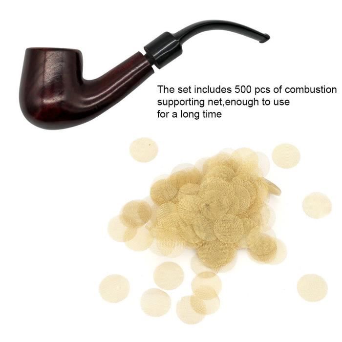 YUY-JP Filtres à Pipe à Tabac de 500 Pcs 20mm Support de Tabac en ...