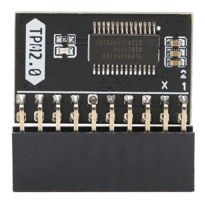 Cikonielf Module TPM 2.0 Module de sécurité de Cryptage TPM 2.0, Carte ...