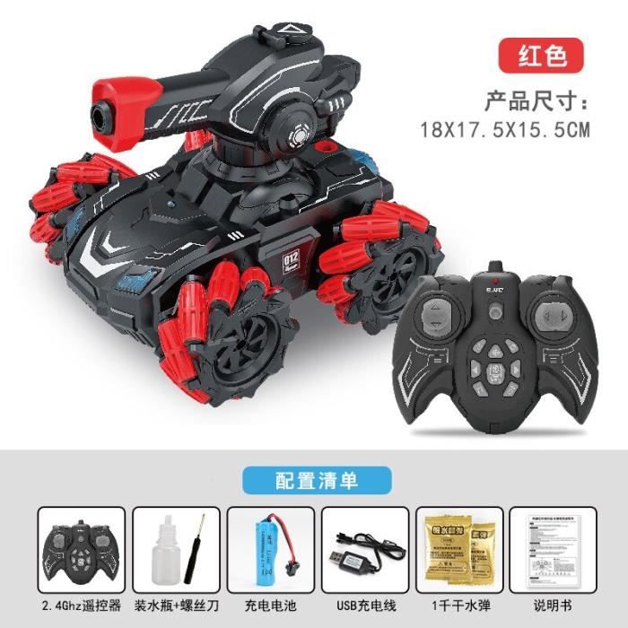 Voiture Electrique CRAZE RRYH7 Remote Control Tank 4WD Car Children's ...