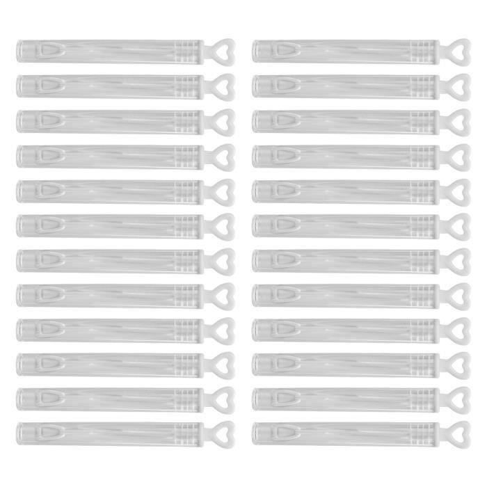 Wind-EJlife Mini baguette à bulles 24 Pcs Baguette À Bulles Mignon ...