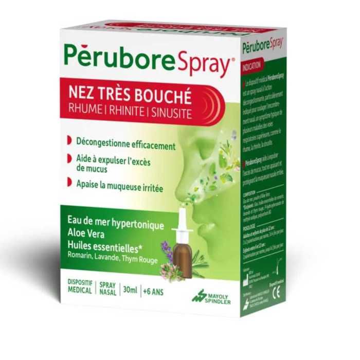 Perubore Spray Nasal Nez Très Bouché 30Ml - Cdiscount Santé - Mieux vivre