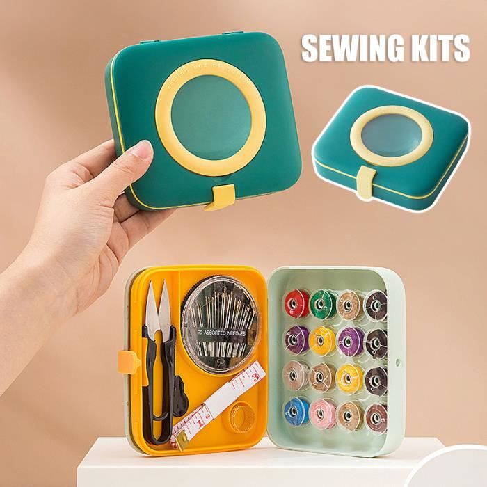 Mini kit de couture, points de fil à coudre outils d'aiguilles à ...