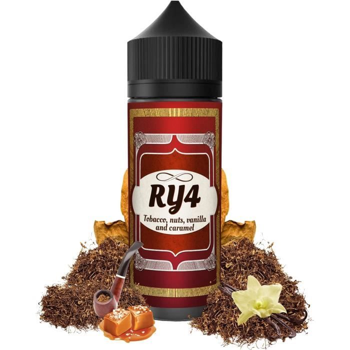 E Liquide Tabaquil Ry4 Par Elecvap - Sans Nicotine Ni Tabac - Format Tpd 100 Ml Boteille 120Ml ...