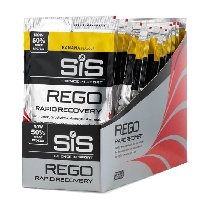 18 x SiS REGO Rapid Recovery sachets 50 g (Fraise) - Cdiscount Sport