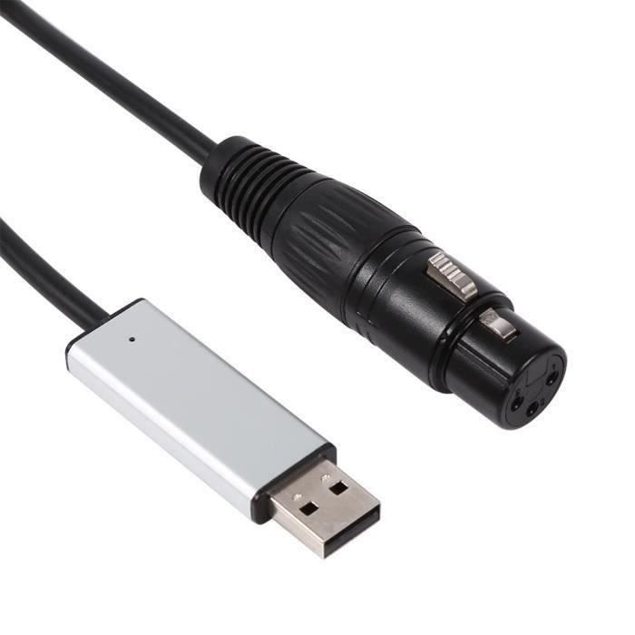 Chuntin-contrôleur USB vers DMX Contrôleur d'adaptateur d'interface ...