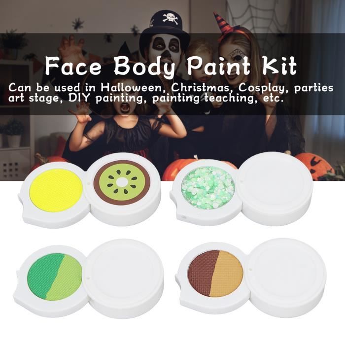 Fruit Collection Face and Body Paint Palette Set Cosplay Party Art ...