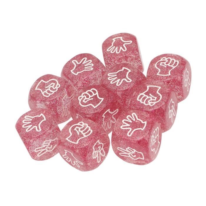 Lot 10 dés dé à Jouer 2x2x2cm dés a jouer (Rouge) RUIDA - Cdiscount ...