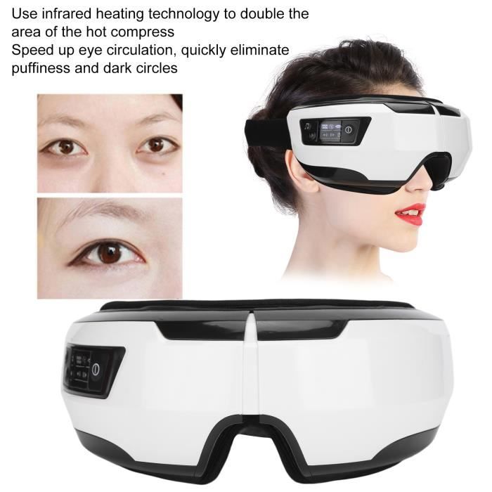 Masseur oculaire avec compression thermique Masseur oculaire ...
