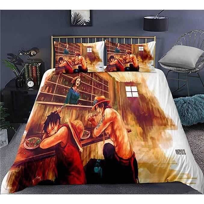 Animé Chopper Zoro Sanji Manga One Piece Luffy 1 Housse De Couette Et 2