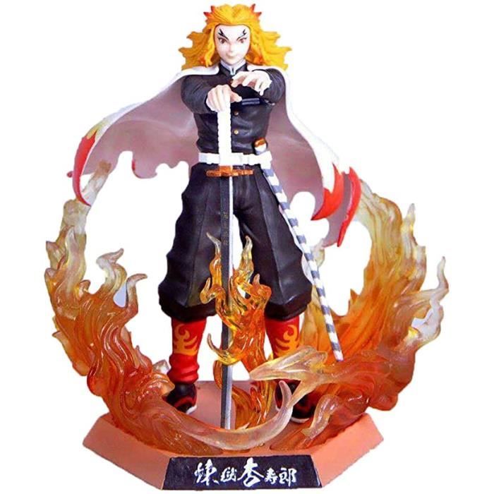 Figurine de Demon Slayer Rengoku Kyoujurou Version GK Statue Anime ...