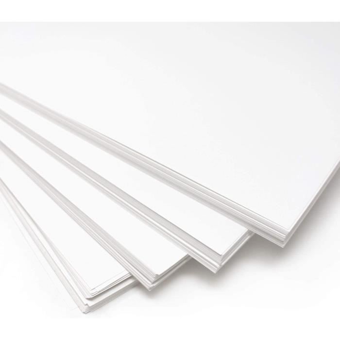 Studio - Papier cartouche à dessin - sans acide - feuilles parfaites ...