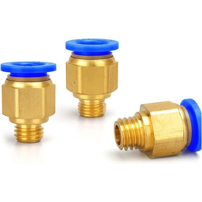 Connecteur Pneumatique Connecteur D'Air Ajustement 4Mm 6Mm Filetage 8Mm ...