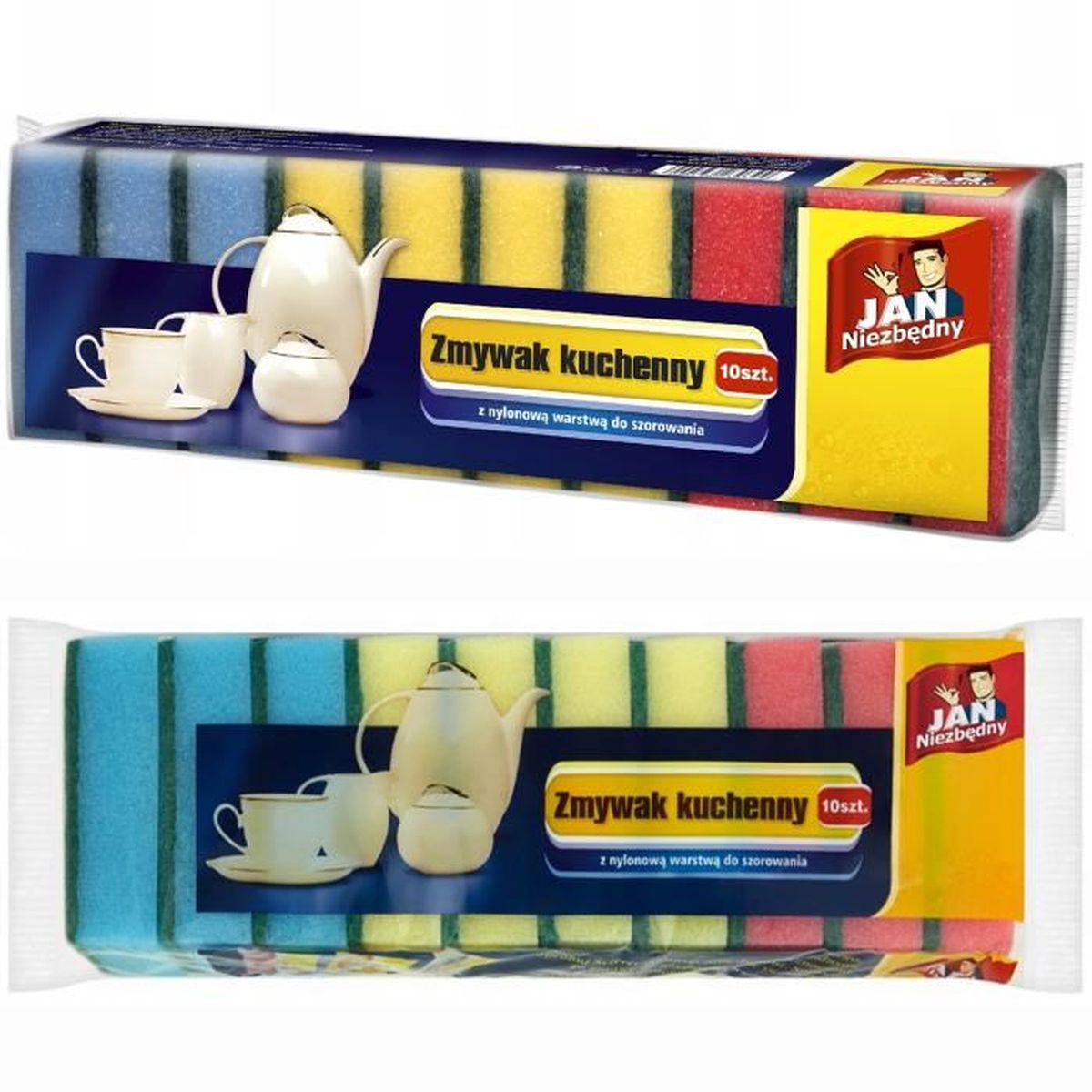 Éponge de cuisine indispensable JAN pour la vaisselle - 10 pièces ...