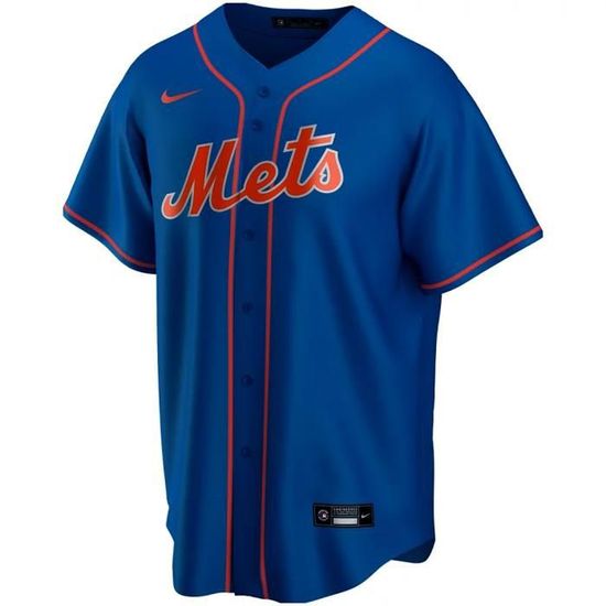 Maillot de Baseball MLB New York Mets Nike Replica Alternate Bleu pour Homme -Nike- Taille :3XL ...