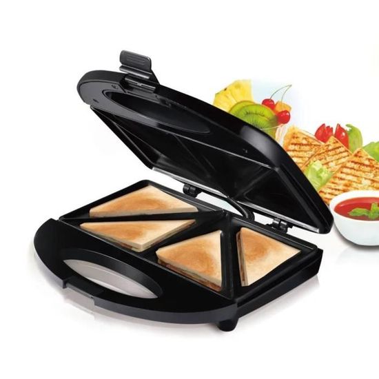 Machine à croque-monsieur - Royal Swiss - Inox - 750 Watts - 2 croques ...