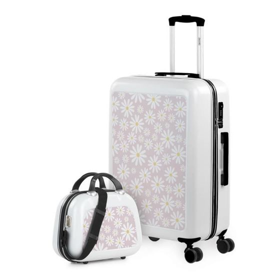 Set Valise Rigide, Lot De Valises Soute Avion 4 Roulettes 133665B ...