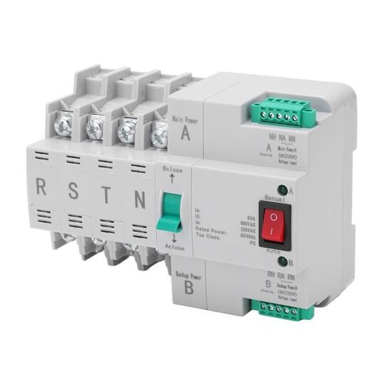 YOSOO Interrupteur de transfert automatique Commutateur de transfert automatique à double ...